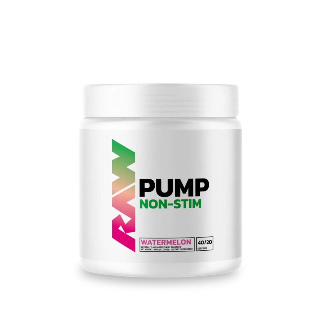 RAW PUMP Non-stim Pre-Workout by CBUM – Muscle House