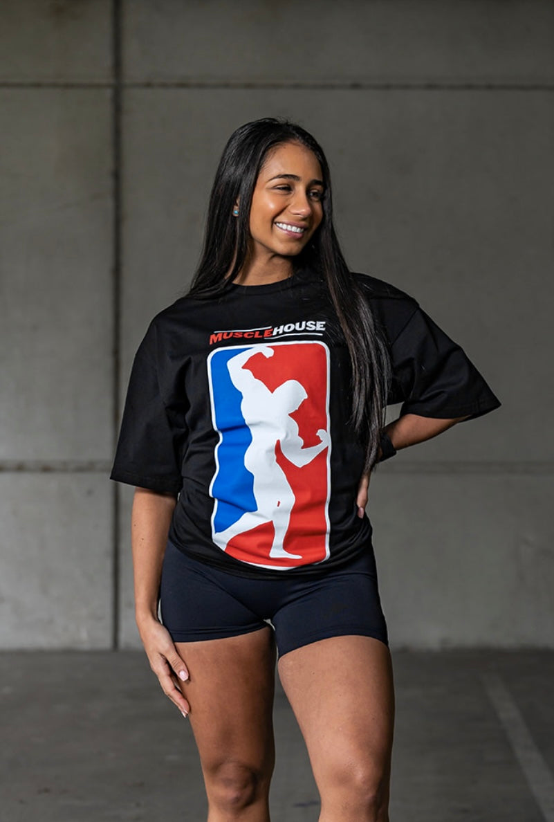Women's Oversized Gym Tees | Muscle House Australia